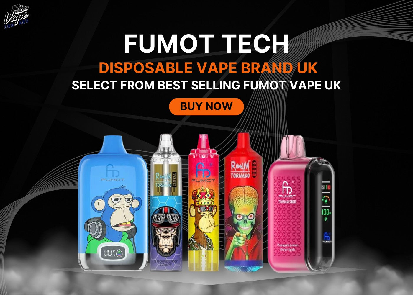 Fumot Disposable Vape Brand UK | Buy All Fumot Vapes