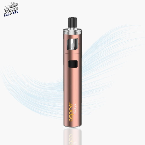 Rose Gold Aspire Pockex All In One Starter Vape Kit