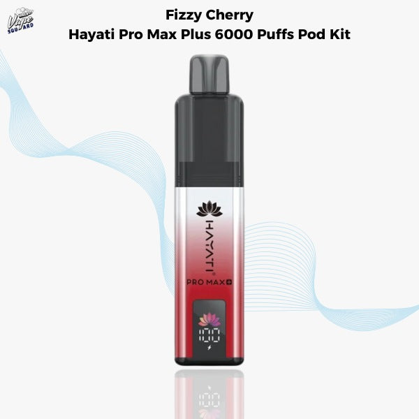 Fizzy Cherry Hayati Pro Max Plus 6000 Prefilled Pod Kit