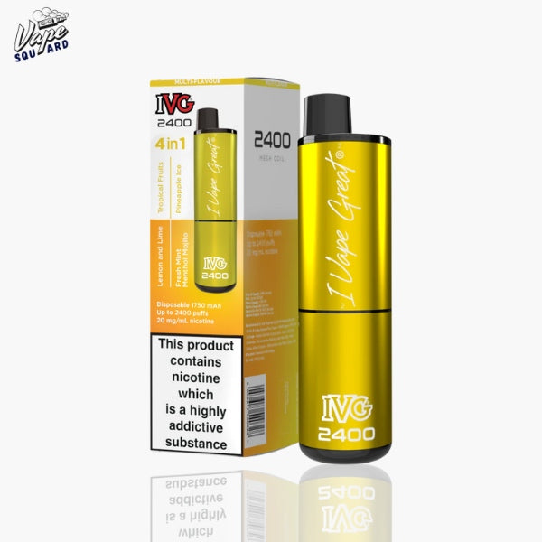 Yellow Edition IVG 2400 Prefilled Vape